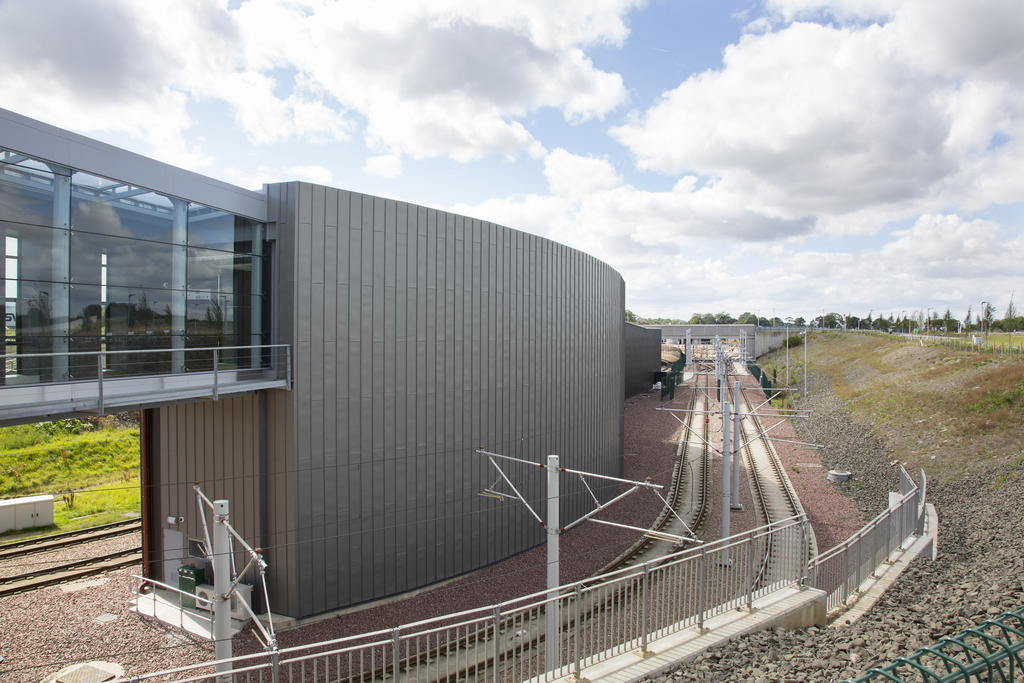 Gogar Rail Interchange, Edinburgh (UK) | VMZINC UK
